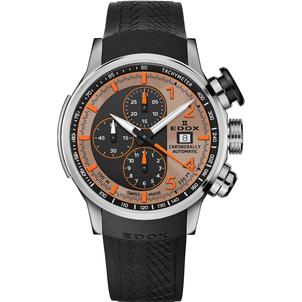 Edox Chronorally Men's Automatic Watch – Swiss Emporium