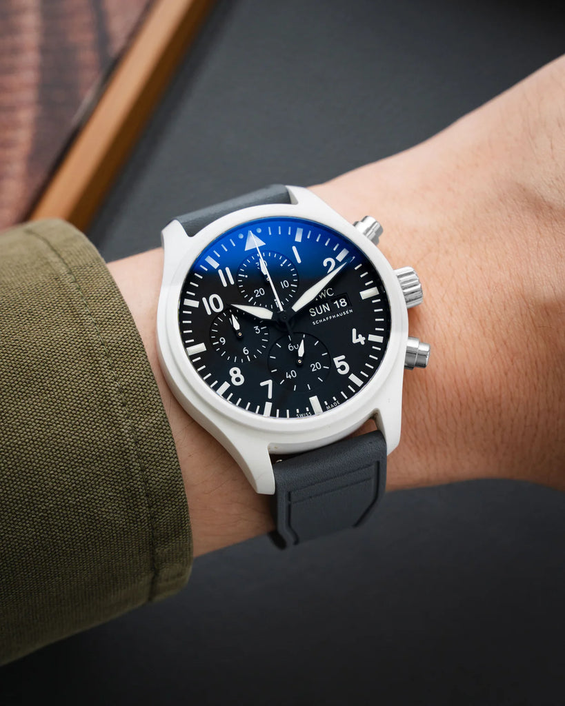 Grey Pilot Rubber CTS Strap – Swiss Emporium