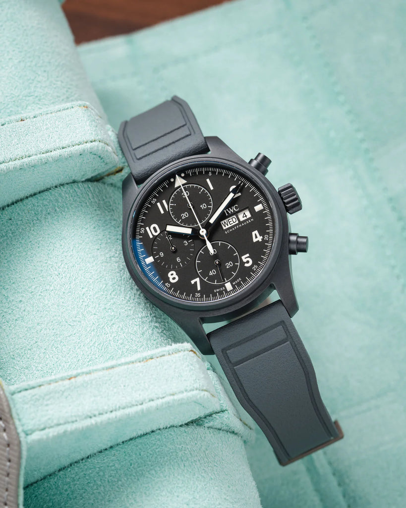 Grey Pilot Rubber CTS Strap – Swiss Emporium