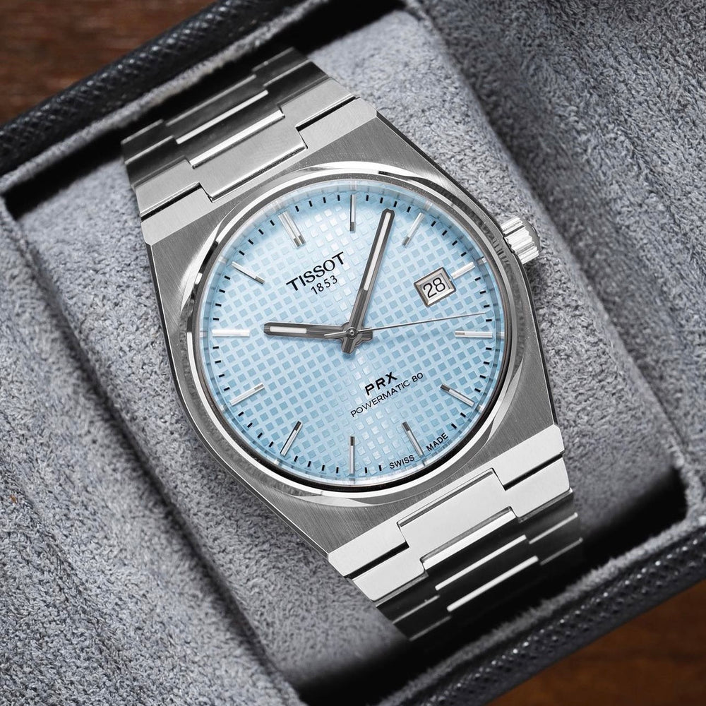 Tissot PRX Powermatic 80 Ice Blue 40mm – Swiss Emporium