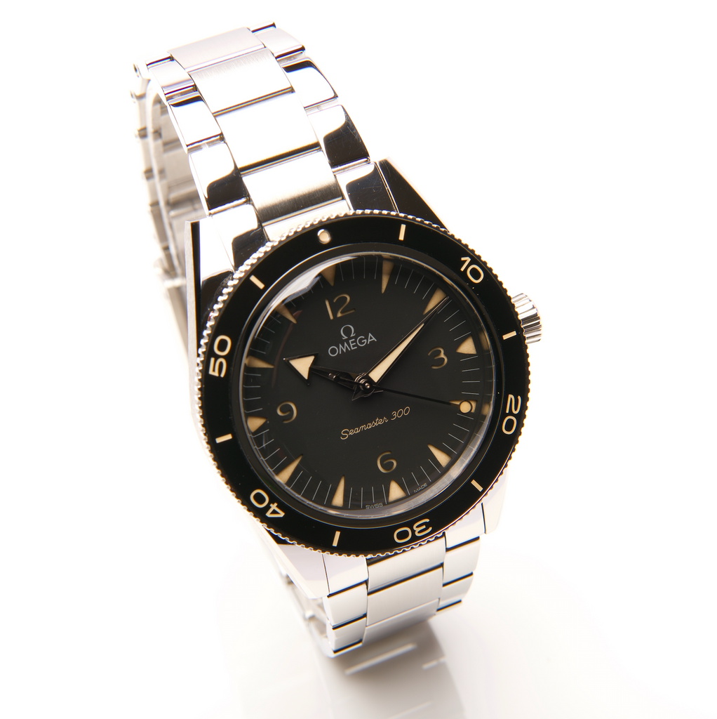 SEAMASTER 300 41 MM, STEEL ON STEEL – Swiss Emporium