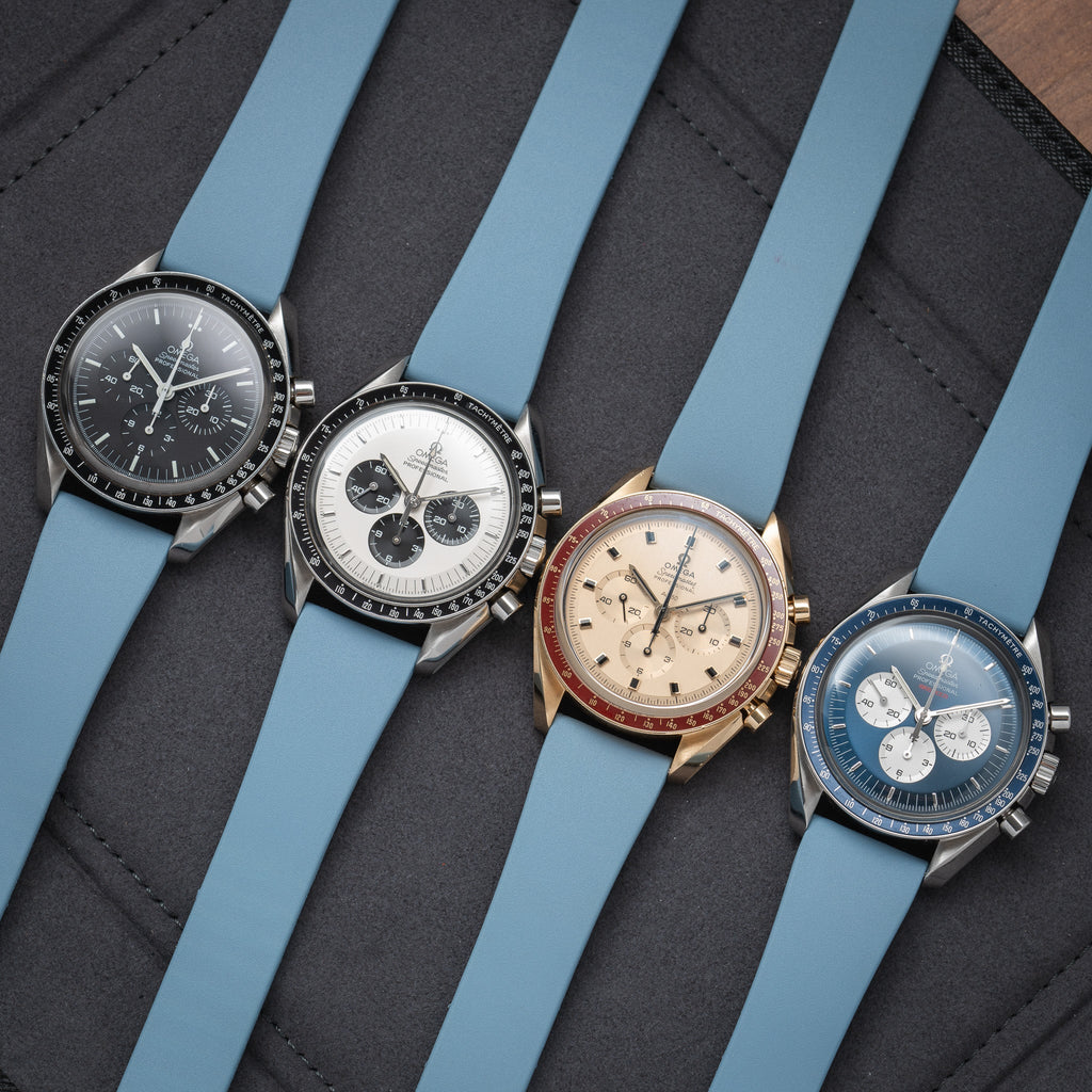Baby Blue Rubber CTS Strap – Swiss Emporium