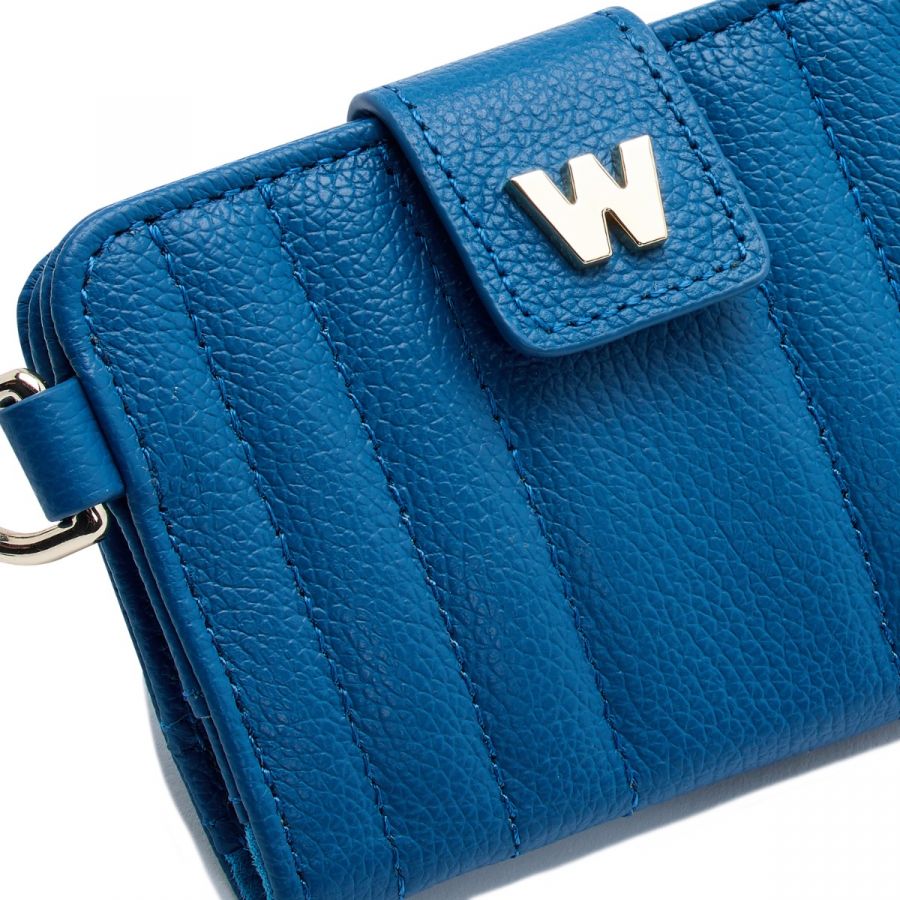 Wolf Mimi Credit Card Holder with Wristlet Blue – Swiss Emporium